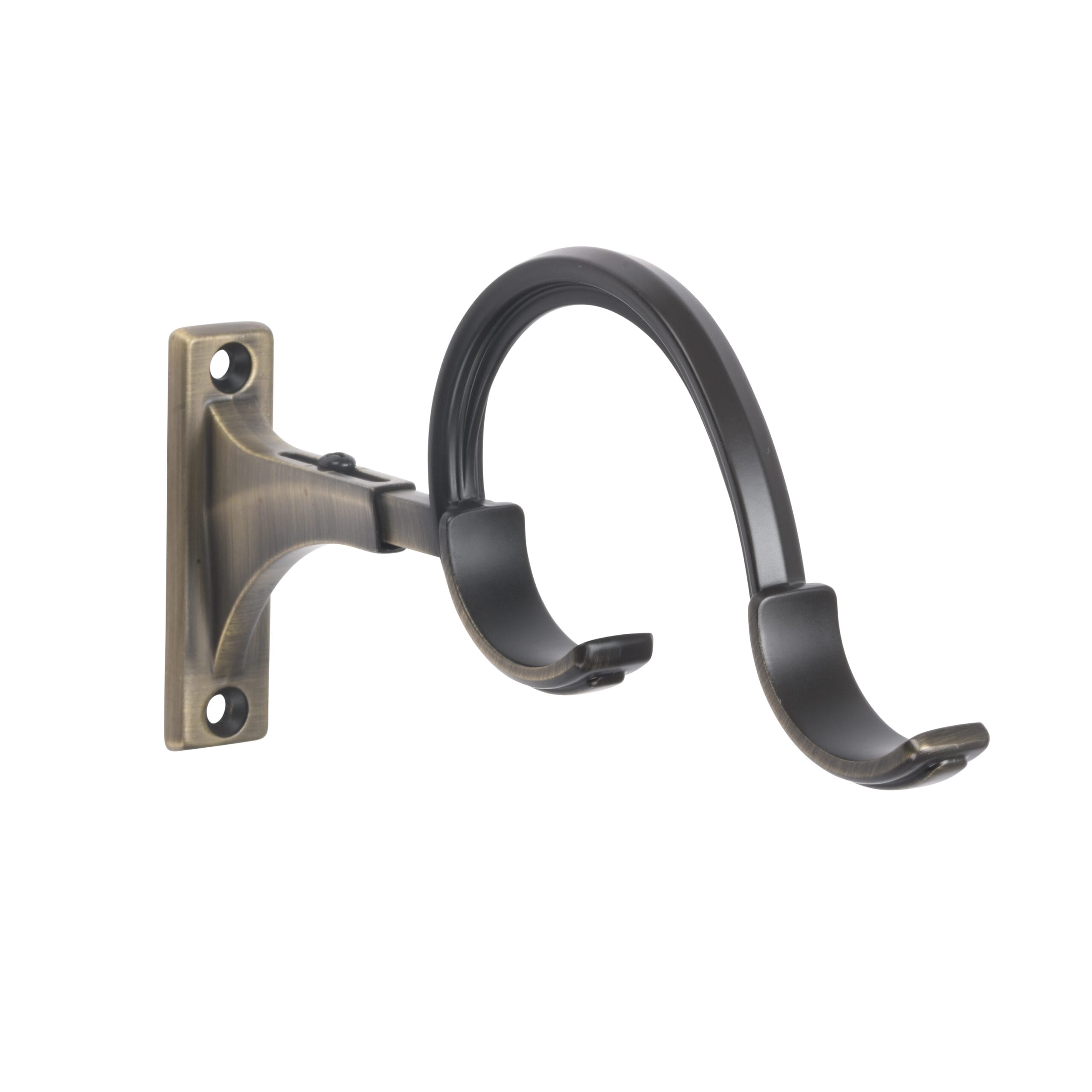 Decorative Wall Double Bypass Bracket - Designer Metals™ Collection