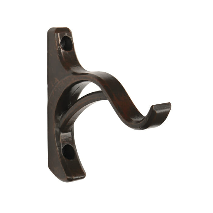 Bypass Wall Bracket - Wrought Iron Collection