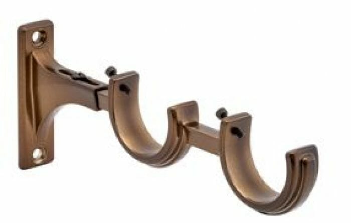 Decorative Wall Double Bracket - Designer Metals™ Collection